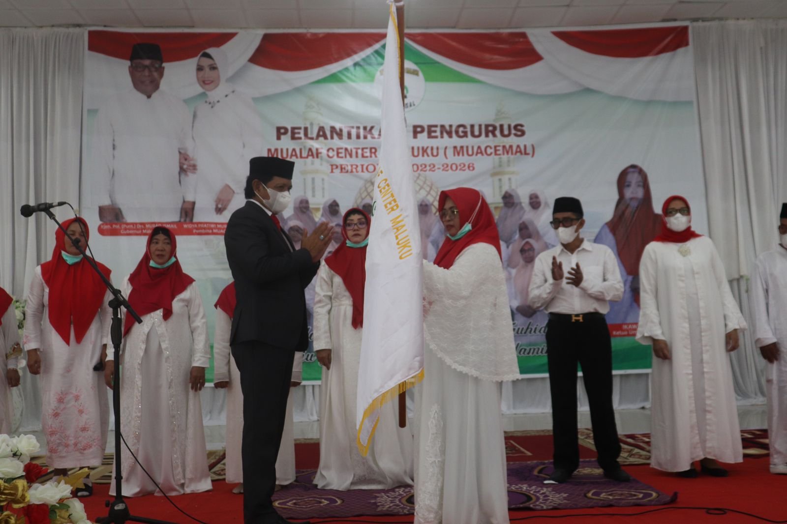 Penjabat Sekda Lantik DP Mualaf Center Maluku - LaskarMaluku.com