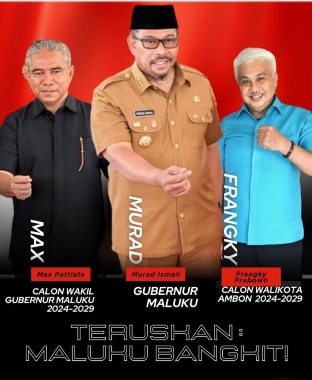 Inilah 4 Figur Lawan Kuat Murad Ismail di Pilgub Maluku 2024 ...