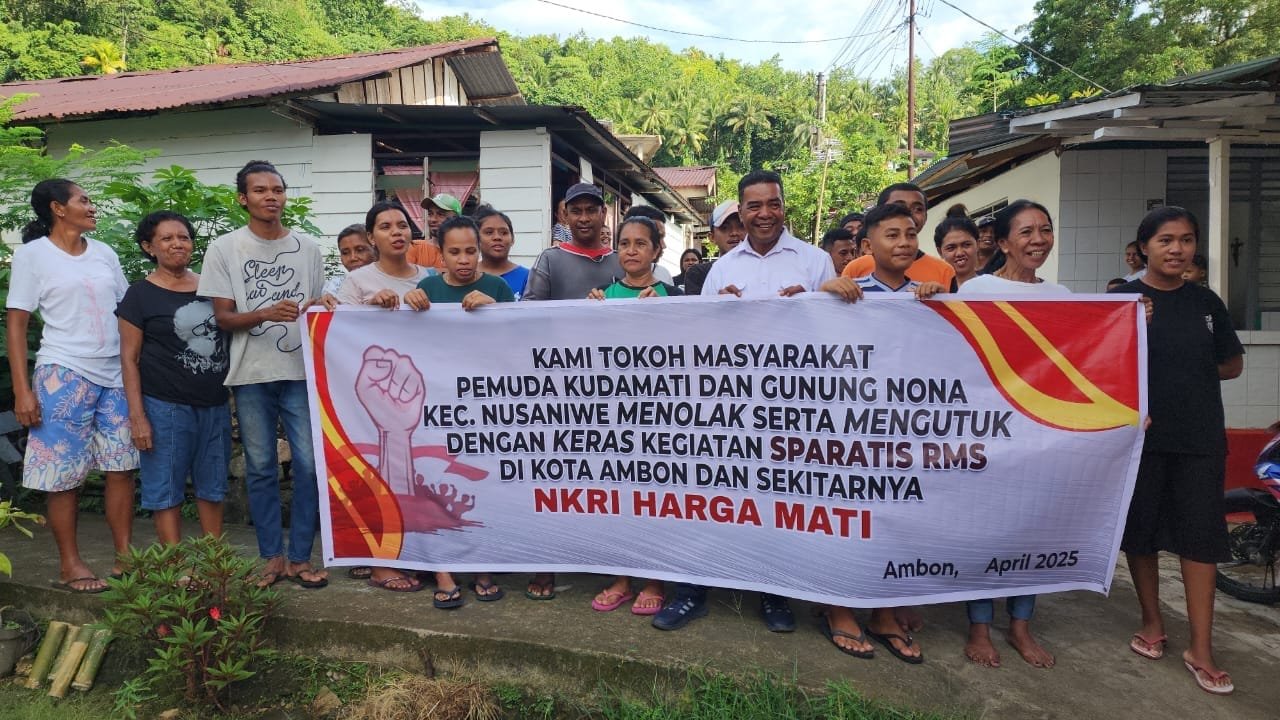 Masyarakat Kudamati dan Gunung Nona Deklarasi Tolak Separatis FKM RMS ...